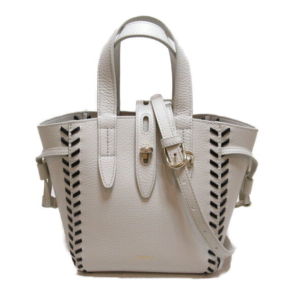 Furla | Bags | Furla Shoulder Bag Leather White | Poshmark